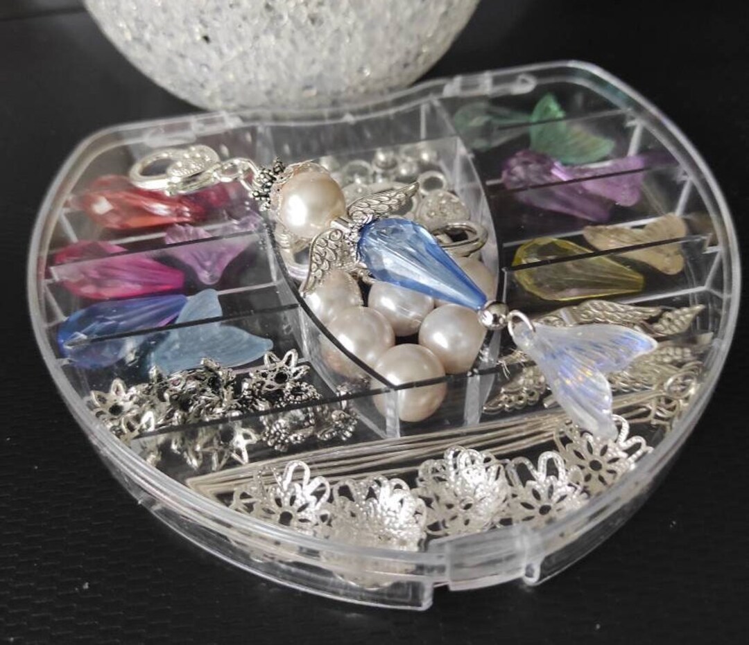 Mermaid Key Pendant Craft Kit Box Mermaid Mermaid Charms Beads Lucky ...