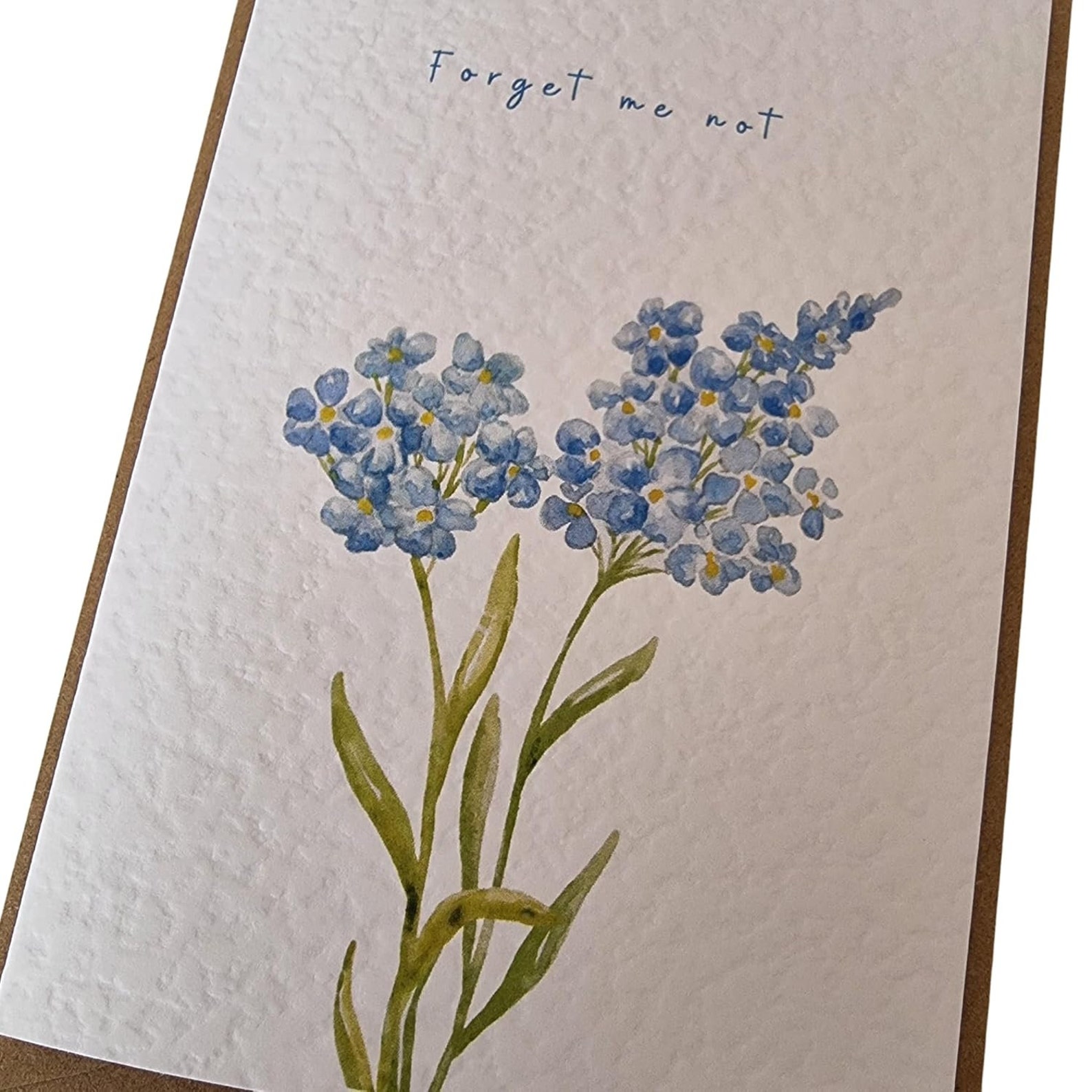 Forget Me Not Card - Forget Me Nots - Forget Me Not Birthday Card ...