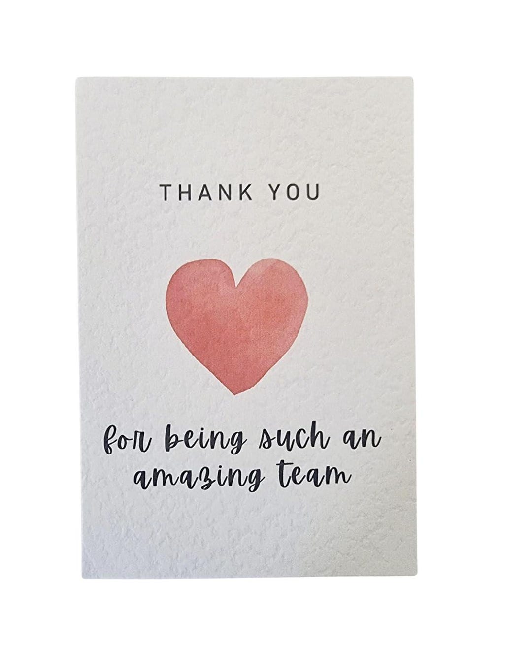 Thank You Team Card - Thank You for Being an Amazing Team Card - Thank ...