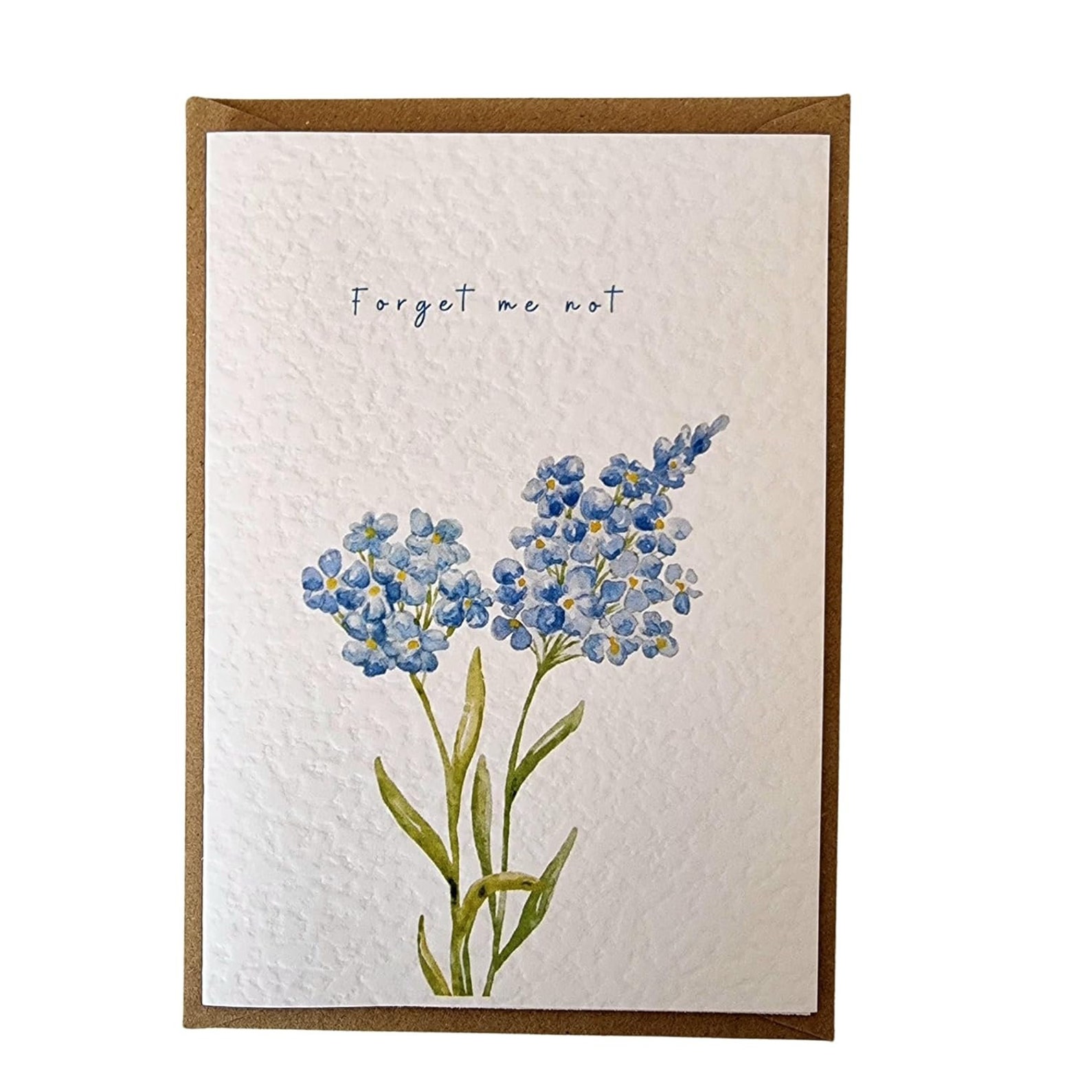 Forget Me Not Card - Forget Me Nots - Forget Me Not Birthday Card ...