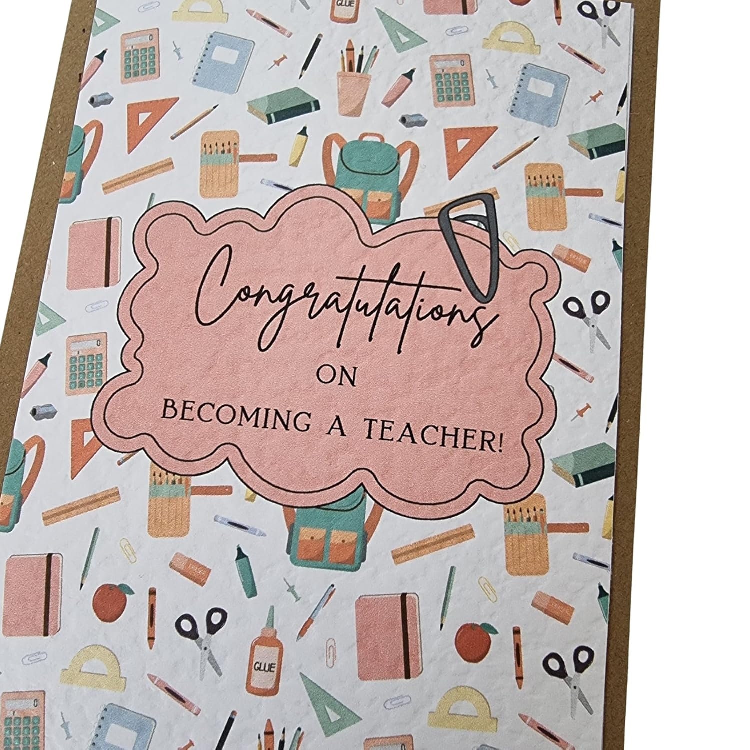 Congratulations on Becoming A Teacher Handmade in the UK ...