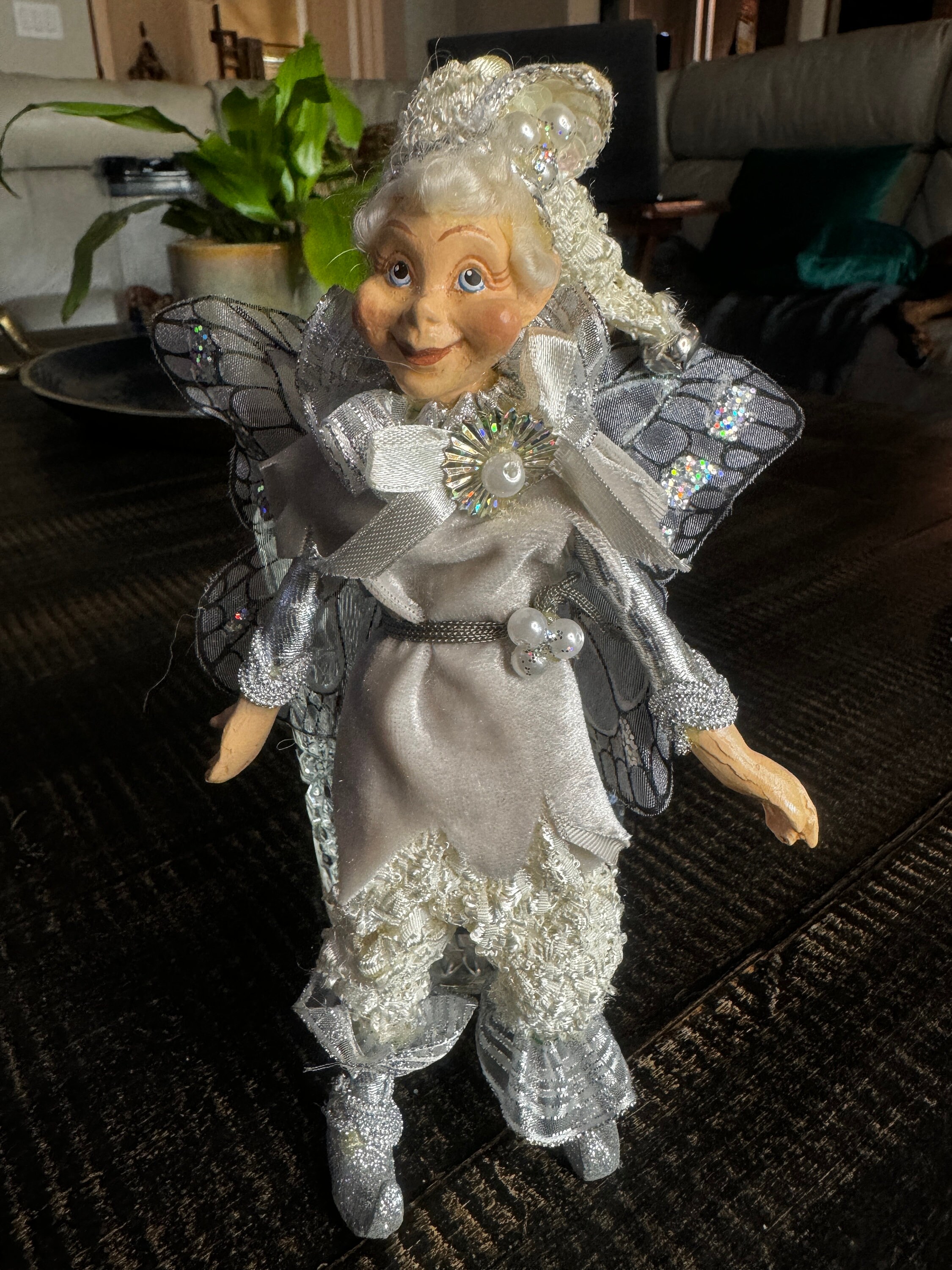 Katherines Collection 28-2829 Elf Fairy Christmas Ornament 6.5" White ...