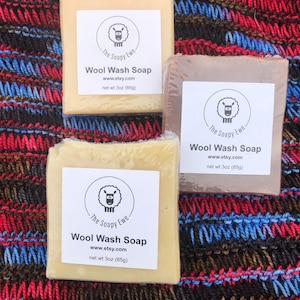 Wool Wash Bar With Lanolin - Etsy