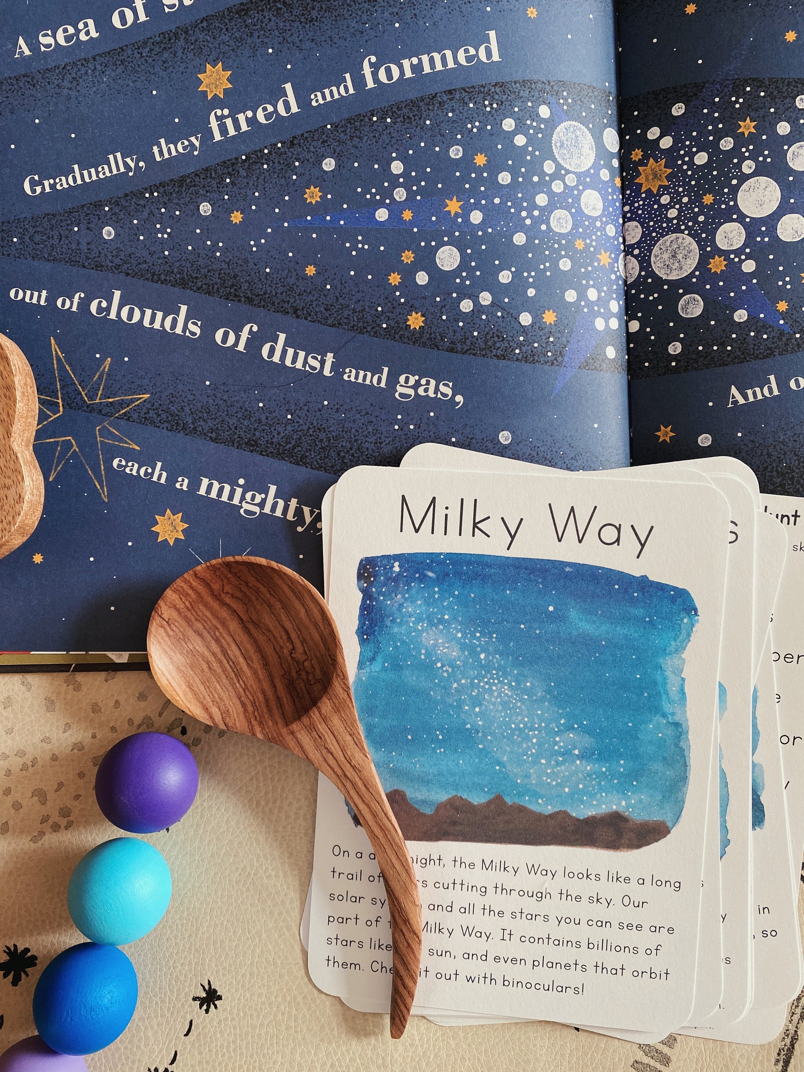Night Sky for Kids Astronomy Cards for Kids Constellation | Etsy