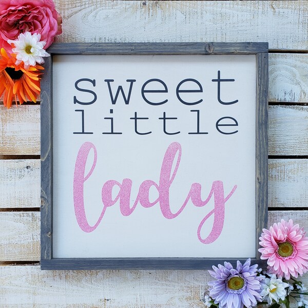 Little Girls Sign - Etsy