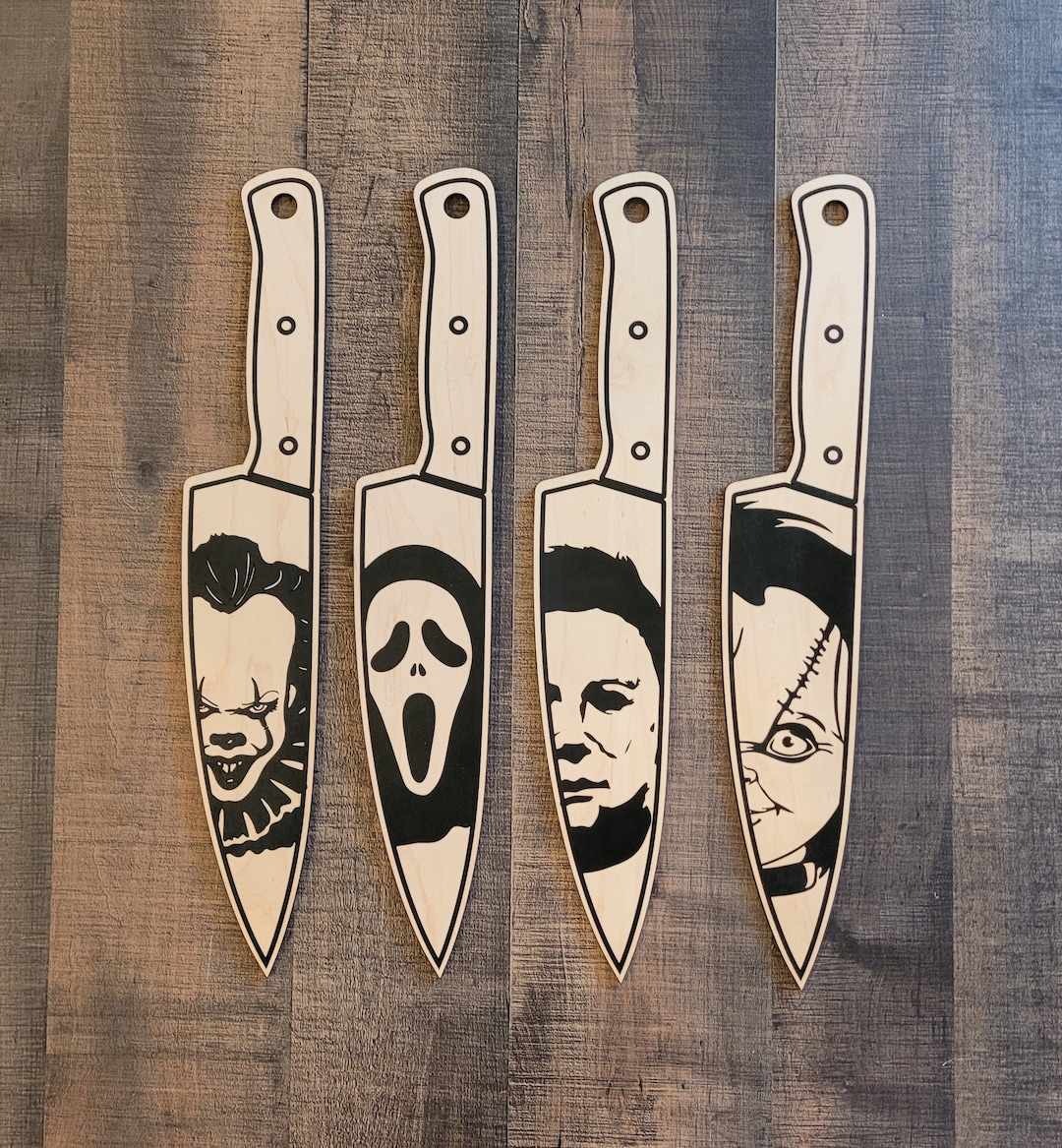 Halloween Knife Décor | Halloween Villains Costume Accessories | Horror ...