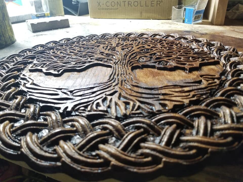 Celtic Knot Tree of Life VCARVE DESIGN FILE | Etsy