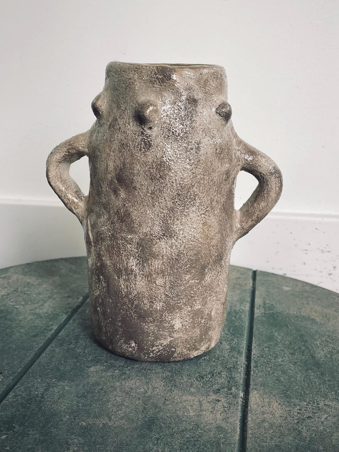 Wabi Sabi Vases Repurposed Glass Pottery Inspired Vases Wedding Decor ...