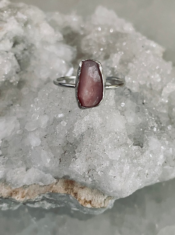 Peruvian Opal Engagement Ring