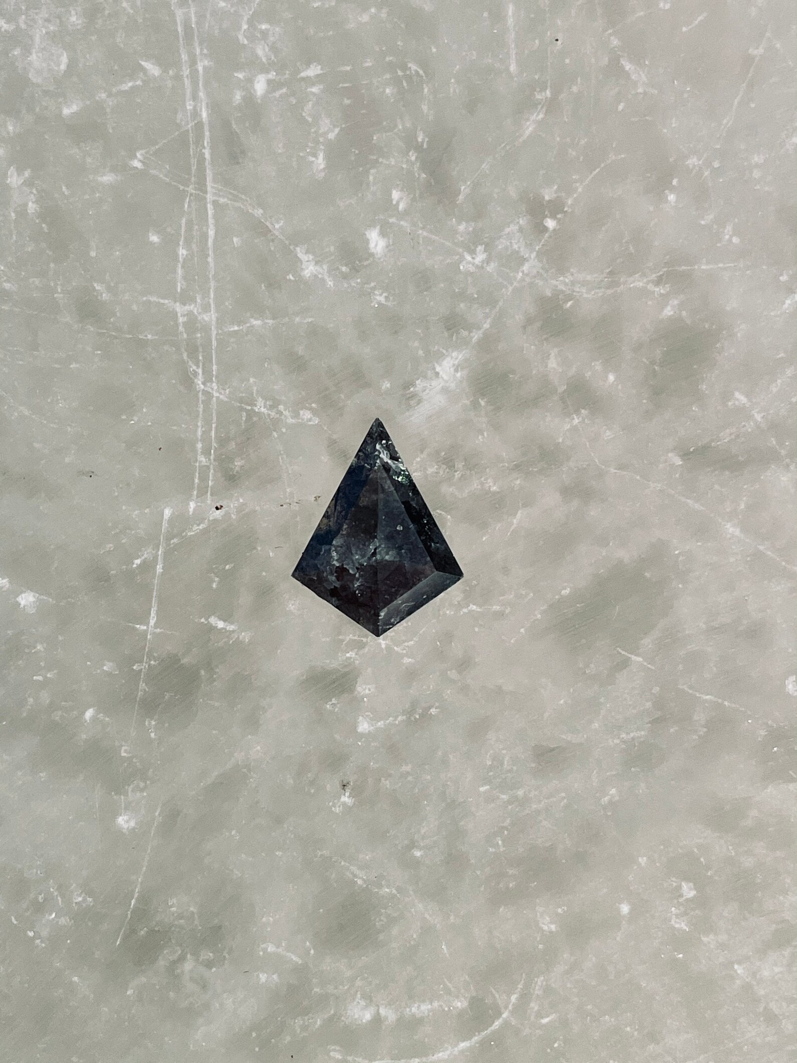 Edgy Geometric Diamond Ring Set Kite Diamond Ring - Etsy