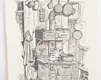 Wood Cook Stove - Etsy