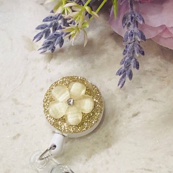 Pretty Badge Holder - Etsy