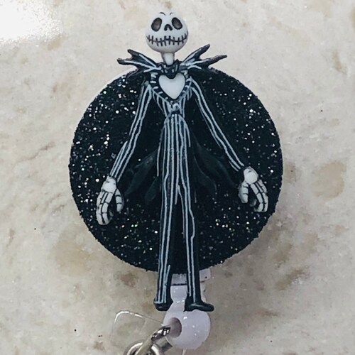 Scary ID Badge Holder With Retractable Reel New Nurse Grad - Etsy