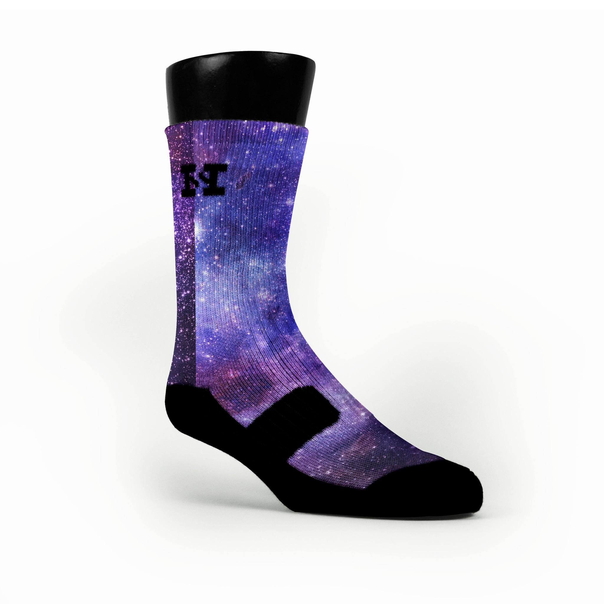 Deep Space Hoopswagg Customized Socks, All Shoe Sizes, Perfect Funny ...