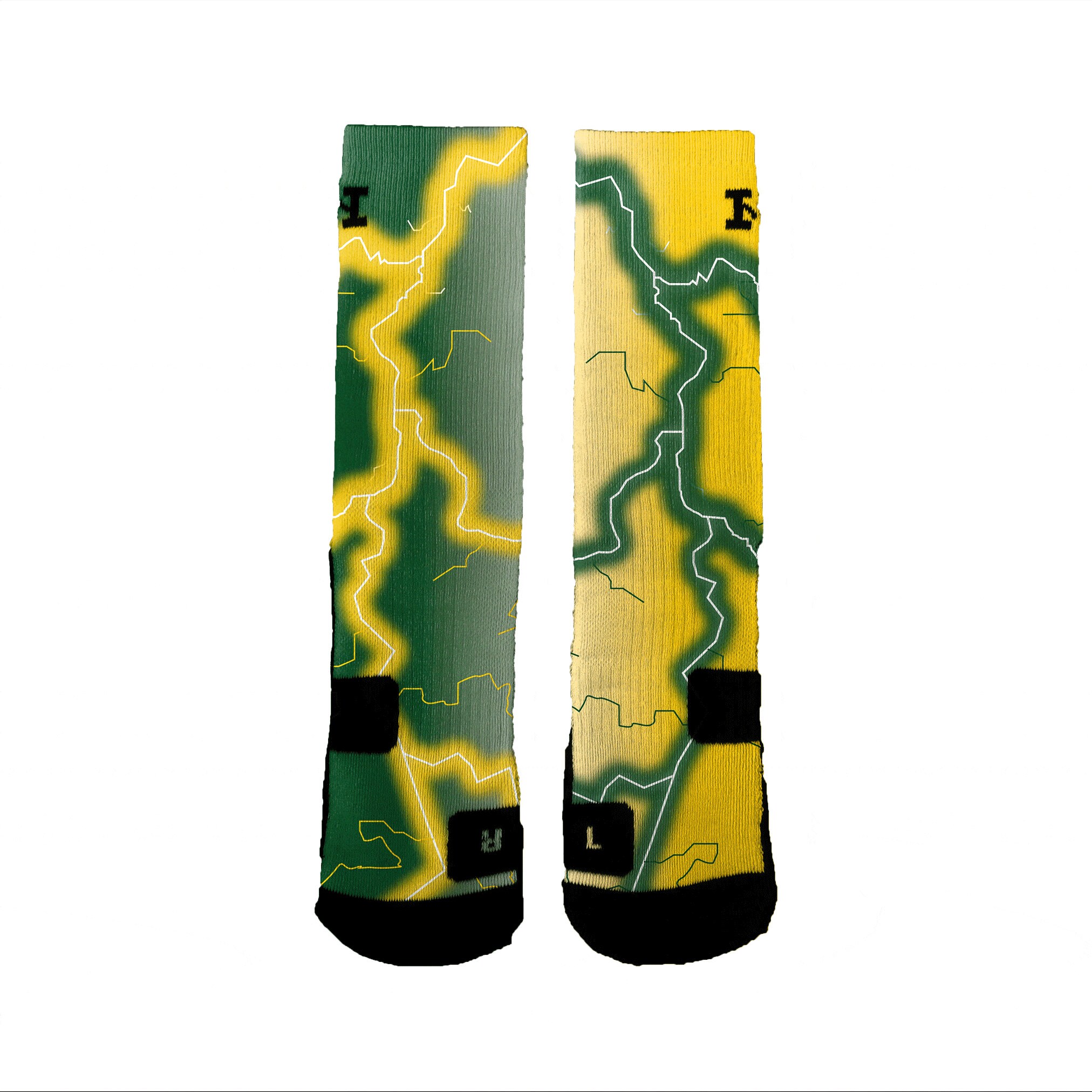 Oregon Storm Hoopswagg Customized Socks, All Shoe Sizes, Perfect Funny ...