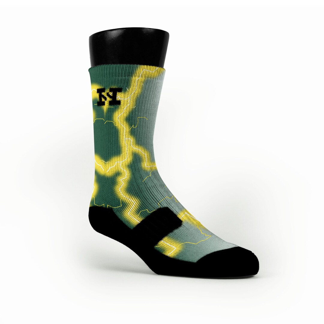 OREGON STORM Hoopswagg Customized Socks All Shoe Sizes - Etsy