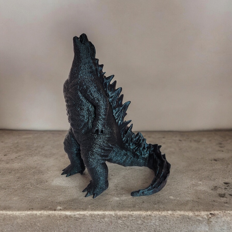 Godzilla Figurine - Etsy