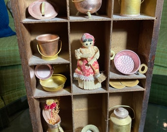 Vintage Wood Display Shelf - Etsy