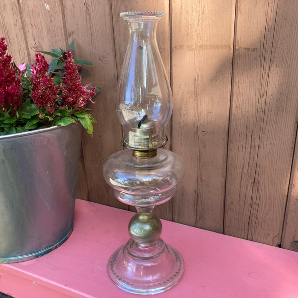 White Flame Oil Lamp - Etsy