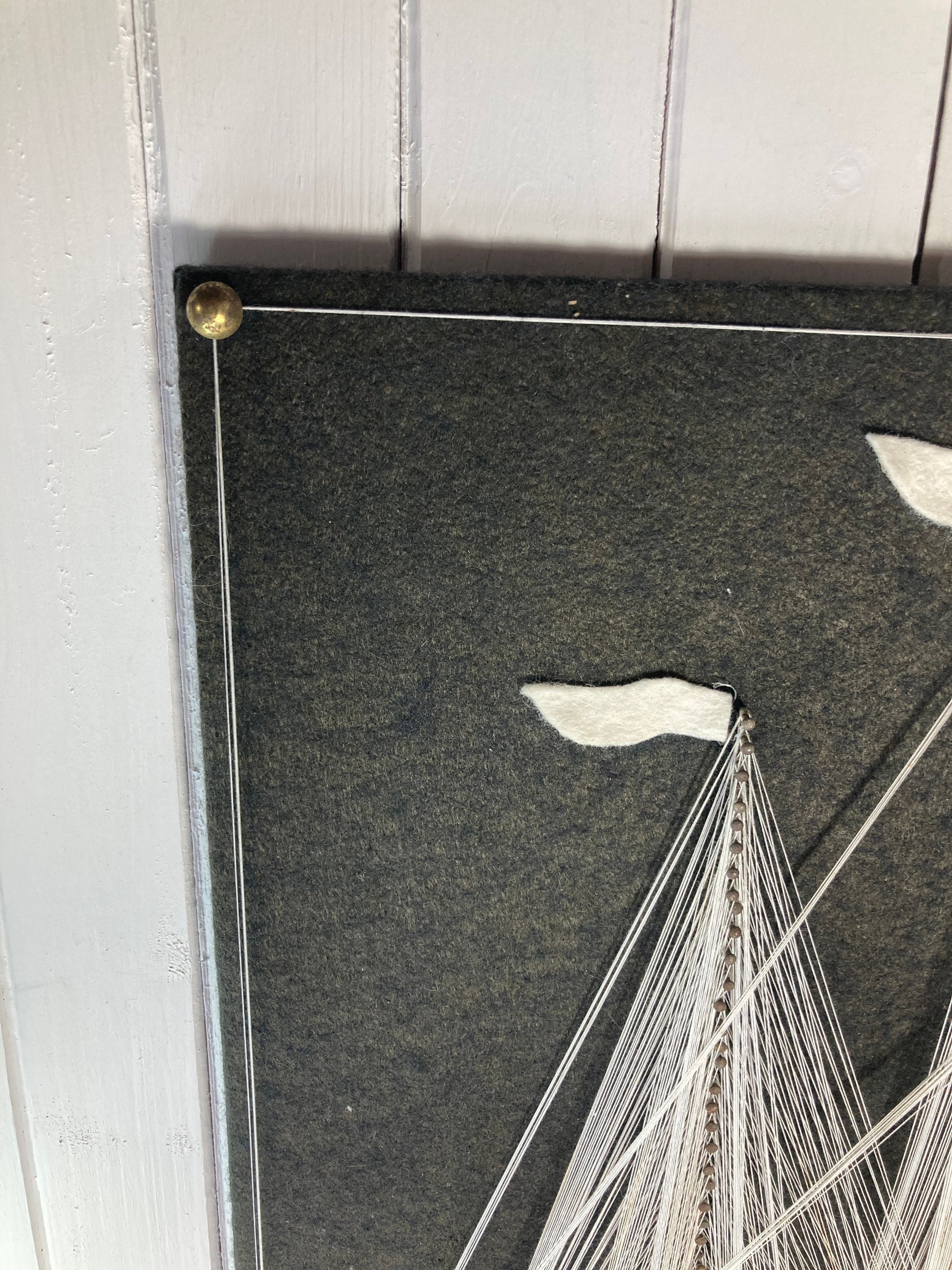 Ship String Art Nautical Retro Sea Transportation Art - Etsy