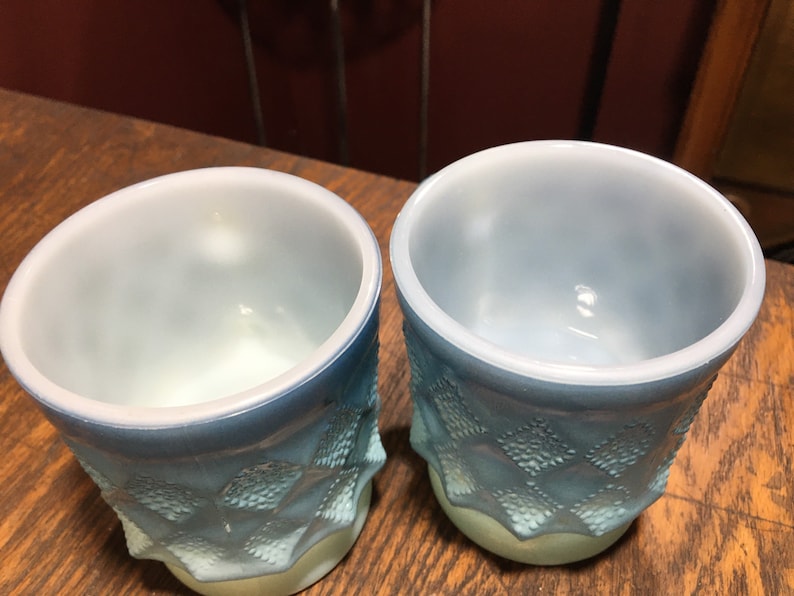 2 Fire King Fireking Anchor Hocking C Handle Kimberly - Etsy Canada