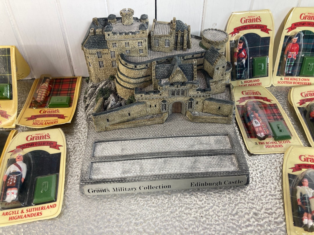 William Grant’s Whiskey Whisky Edinburgh Castle Military Collection ...