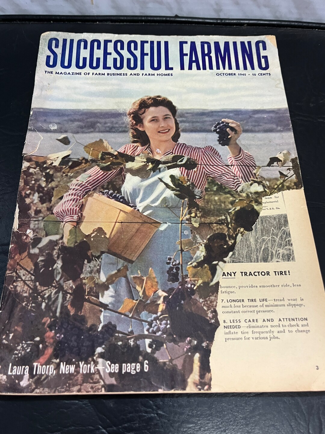 Magazine "success of Farming" Ephemera October 1945 Farm Busines and ...
