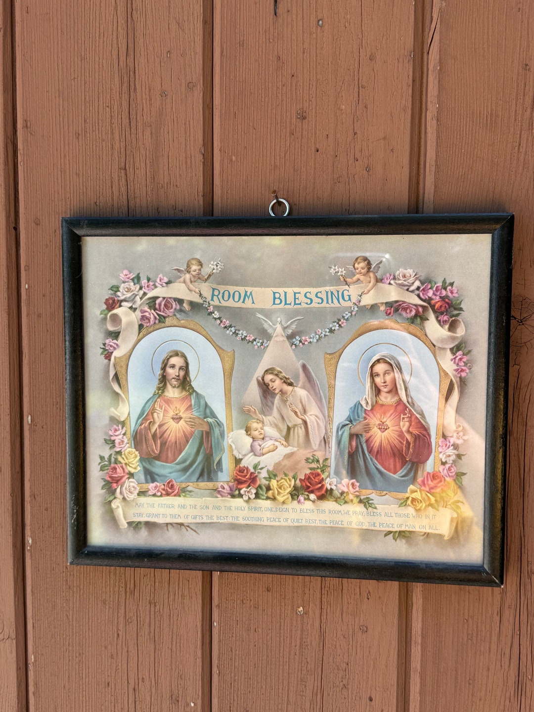 Baby Room Blessing Madonna Our Lady of Grace Virgin Mary Jesus Sacred ...