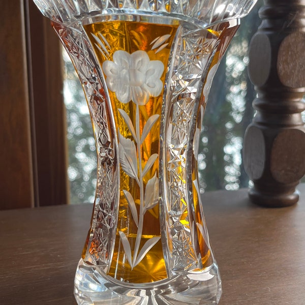 Color Glass Vase - Etsy