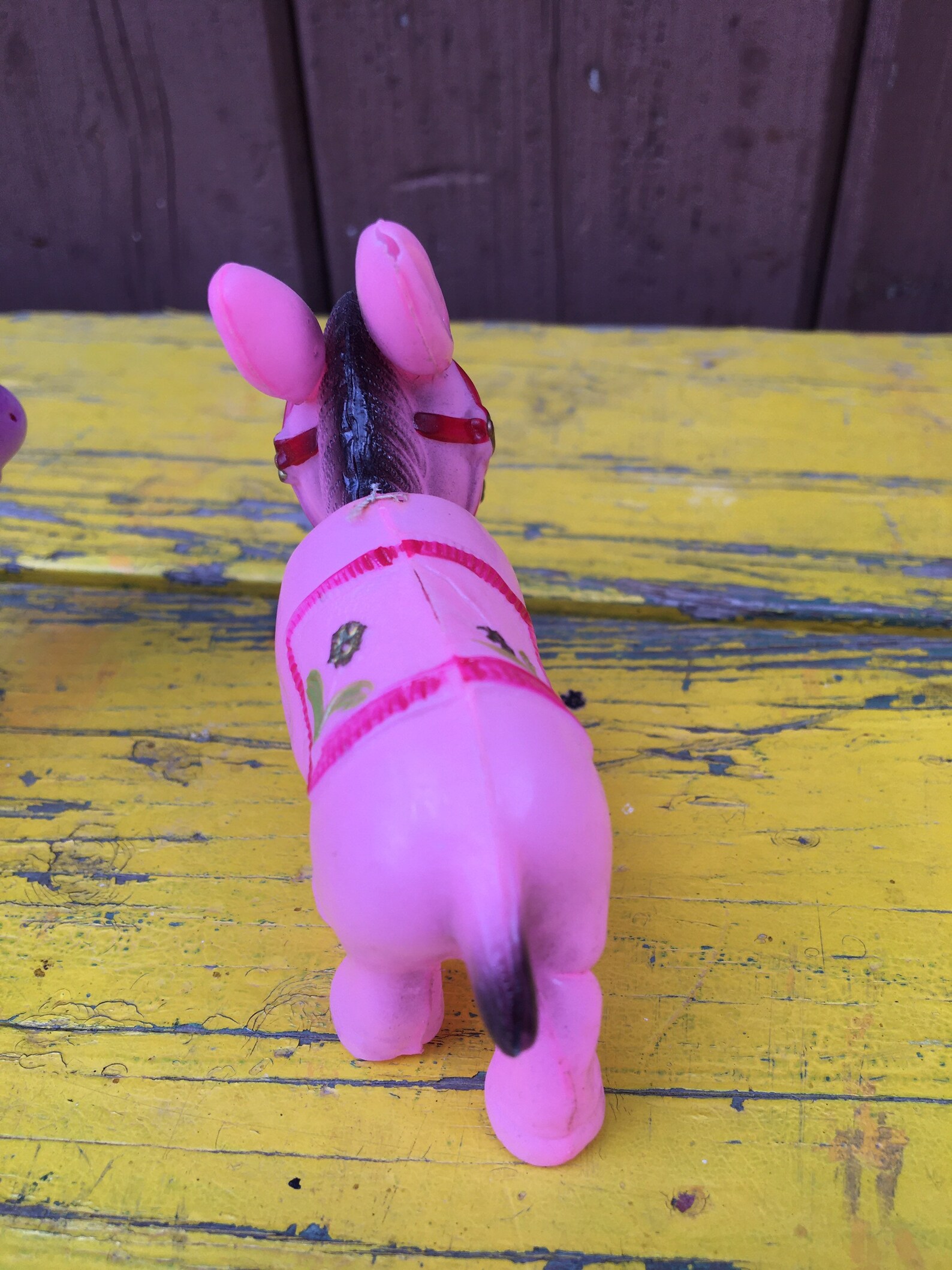 Celluloid Donkey Nodder Bobblehead Head Hanger Made in - Etsy