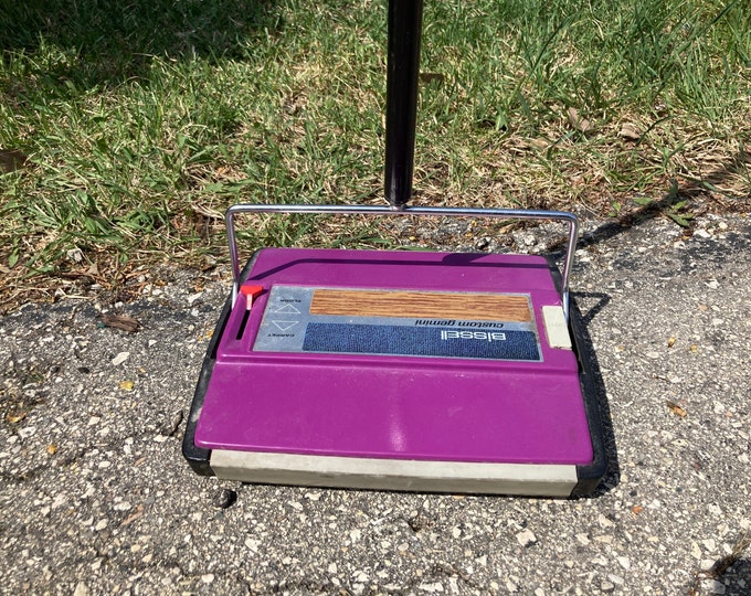 1960s Sweeper - Bissell Floor Cleaner - Retro Hand Sweeper - Manual ...