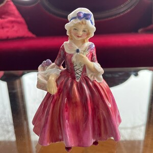 Vintage Royal Doulton Lavinia Figurine HN1955: Bone China Collectible ...