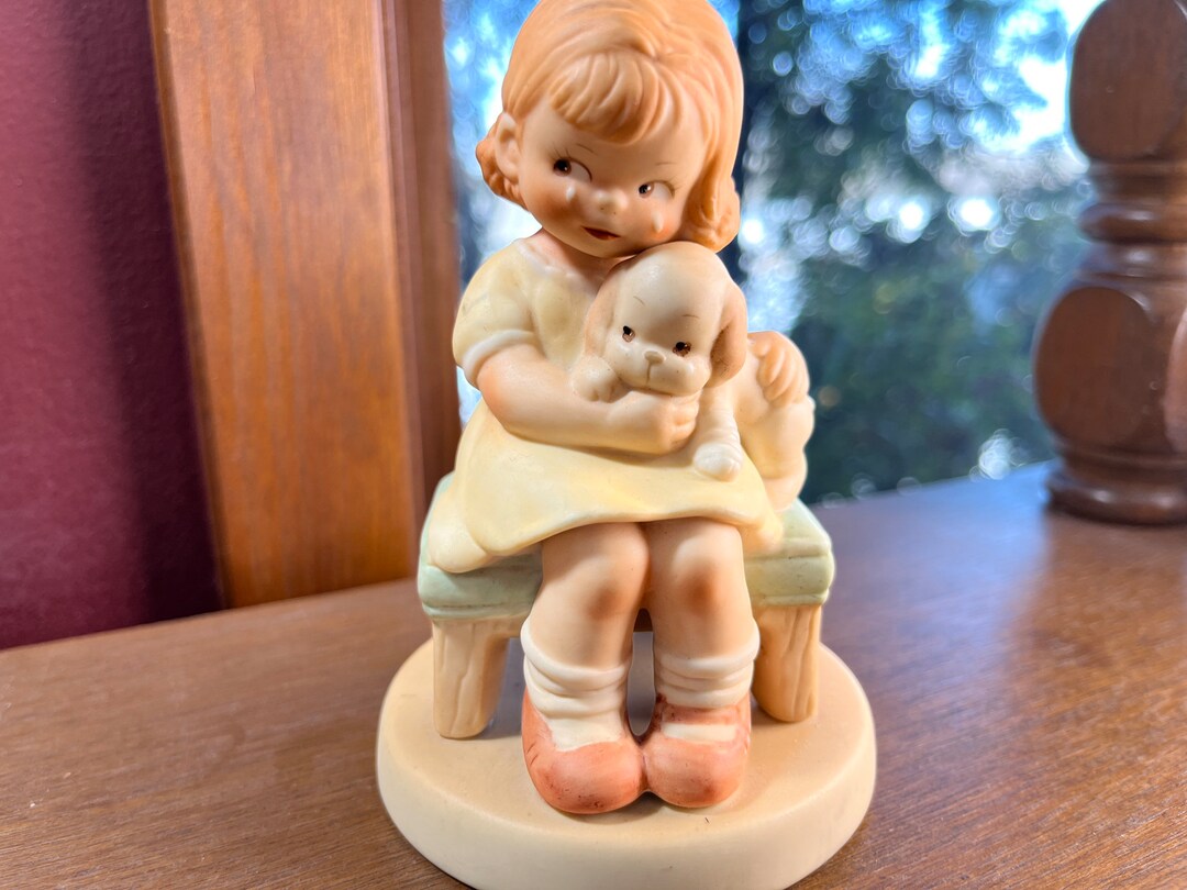 Memories of Yesterday Lucie Atwell It Hurts When Fido Hurts Figurine ...