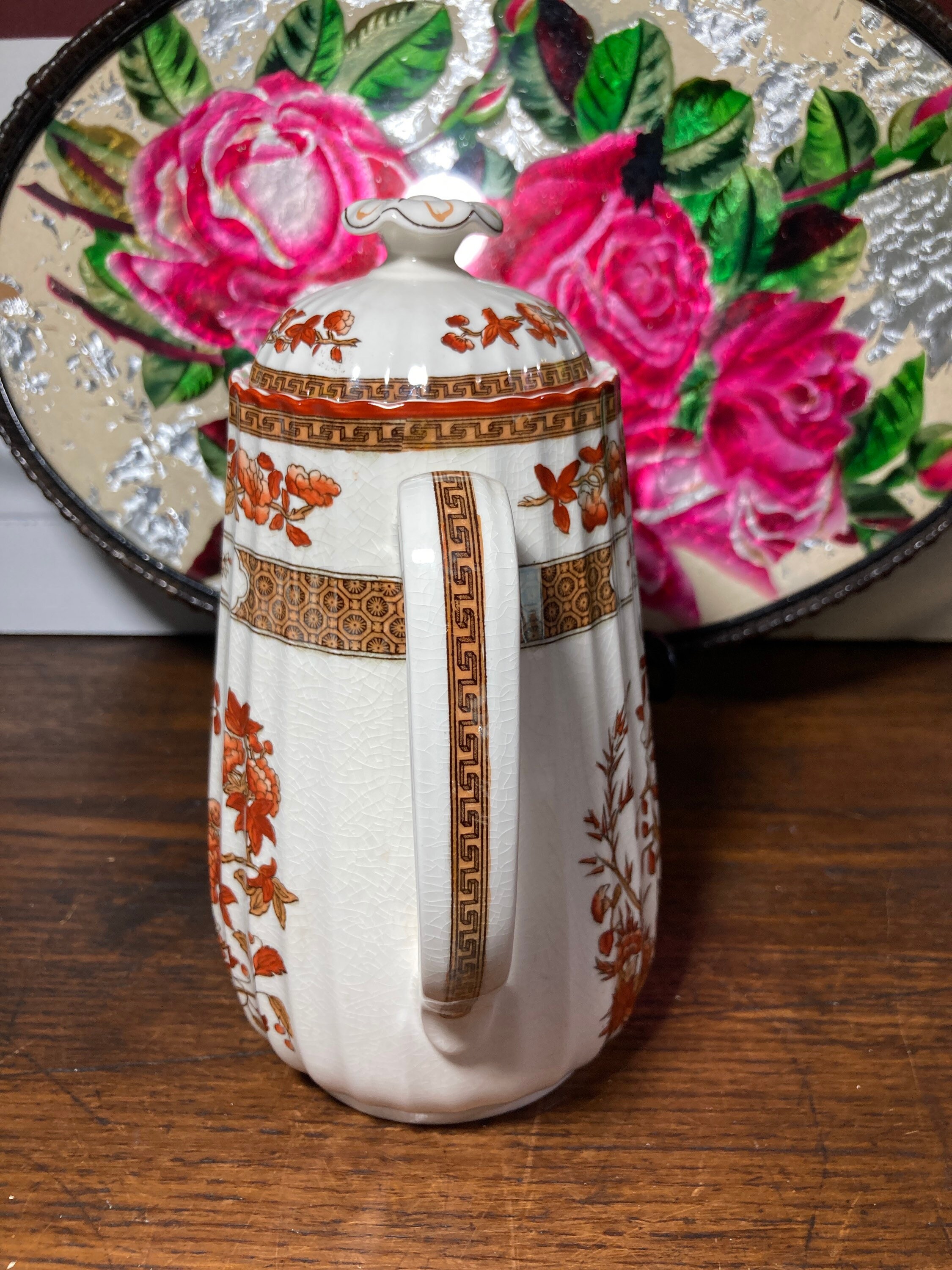 Copeland Spode INDIA TREE Coffee Pot With Lid Made in England | Etsy