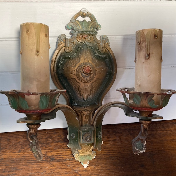 Victorian Style Electric Wall Sconce - Etsy Australia