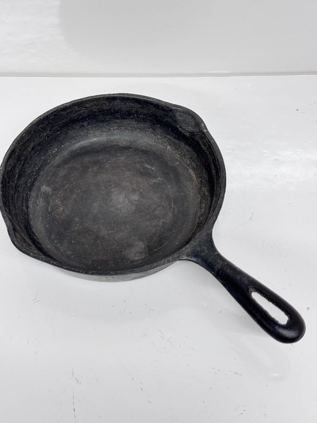 Vintage Wagner Ware Cast Iron Skillet - No. 8 Double Pour - USA Made - Etsy