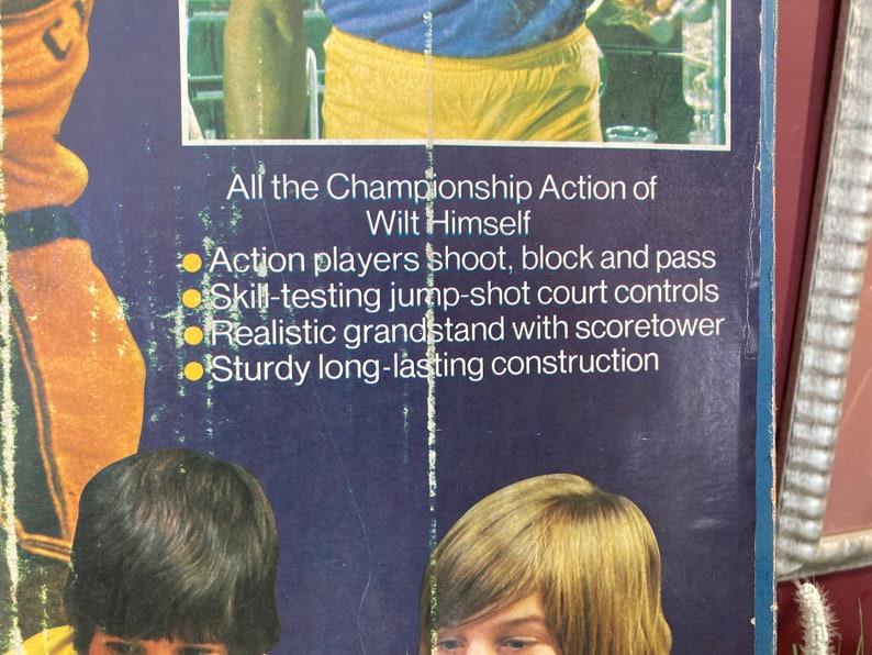 Coleco Basketball Game Wilt Chamberlain 1973 Vintage | Etsy