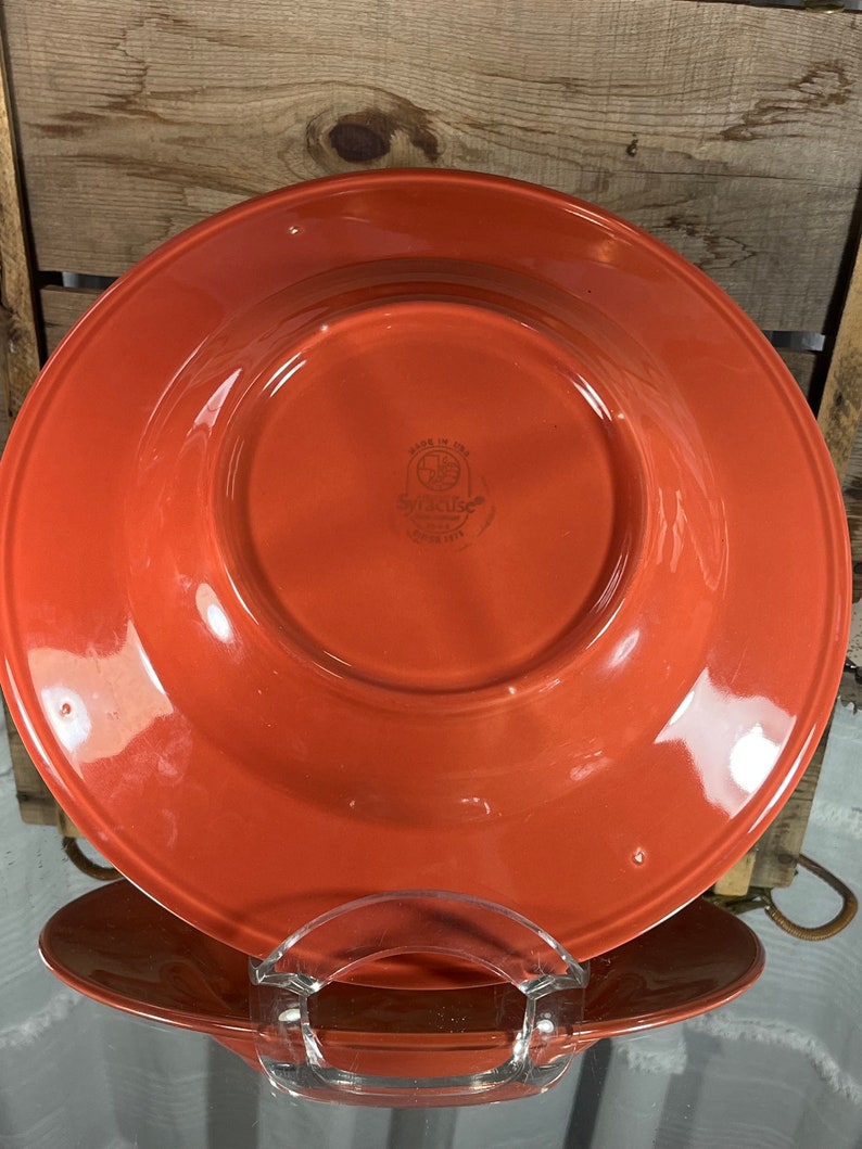 Vintage Syscoware Serving Bowl: Coral Restaurant Ware Pottery - Etsy