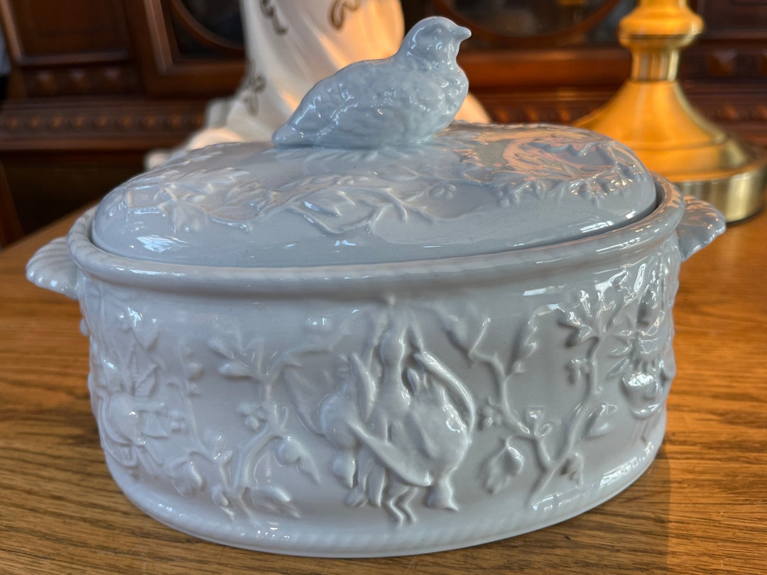 Spode Copeland Alenite Ovenware Casserole Lidded Bowl Serving Dish ...