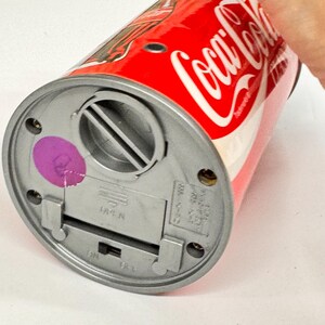 1995 COCA-COLA Classic TALKING Coke Can Coin Savings Novelty Bank ...