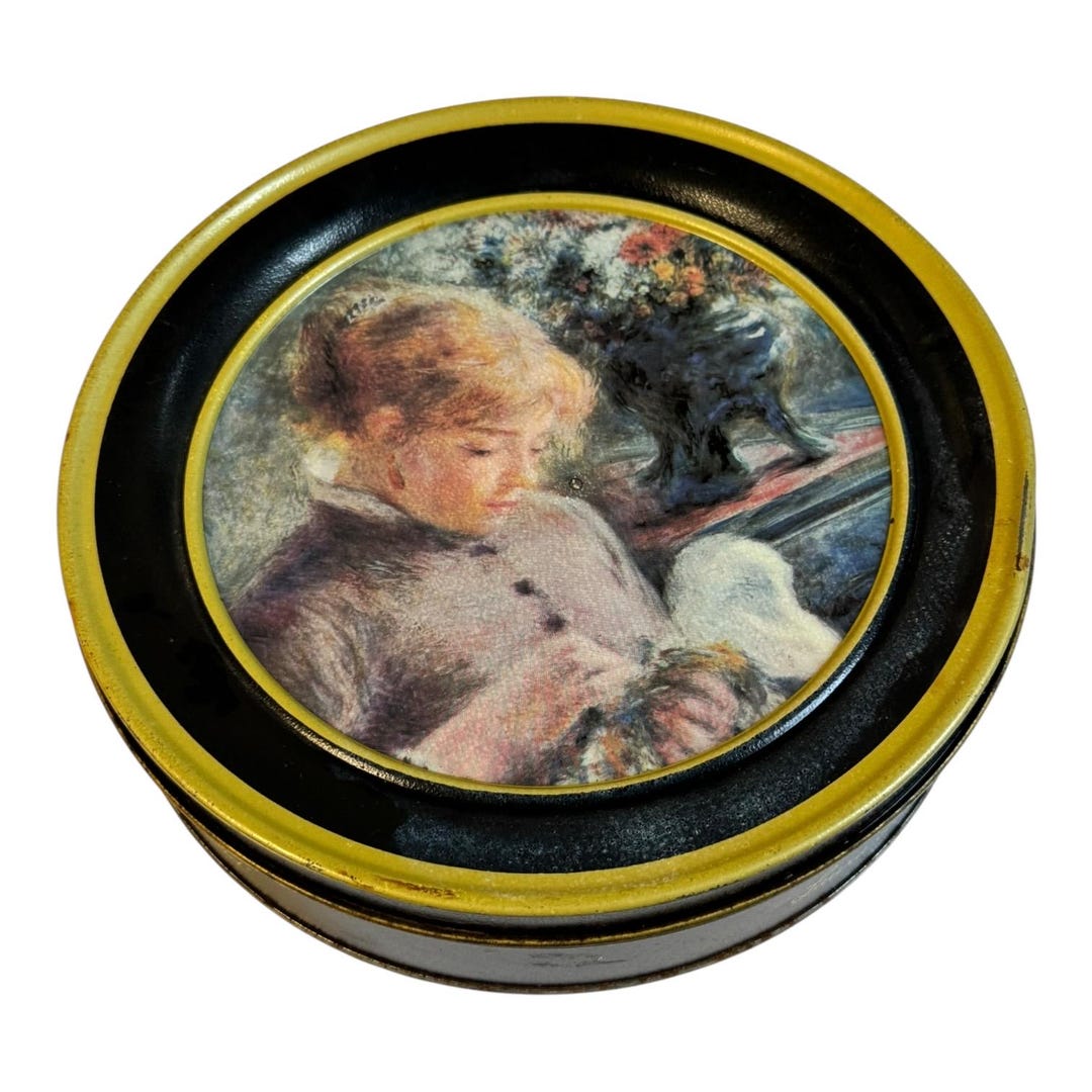 Tin Laura Secord Art Young Wonan Sewing Renoir Advertisement ...