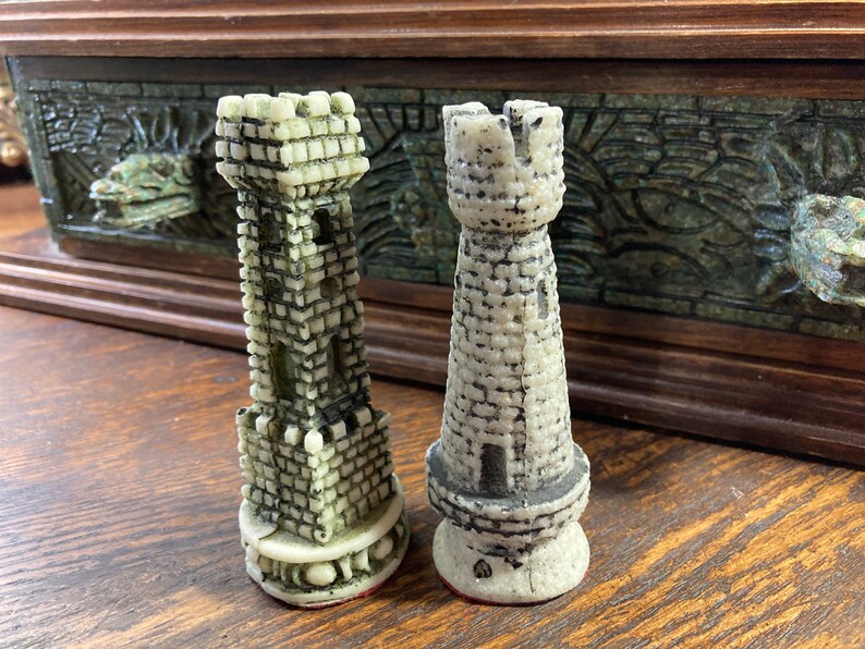 Chess Aztec Mayan Spanish Conquistadors Wood Resin Chess | Etsy