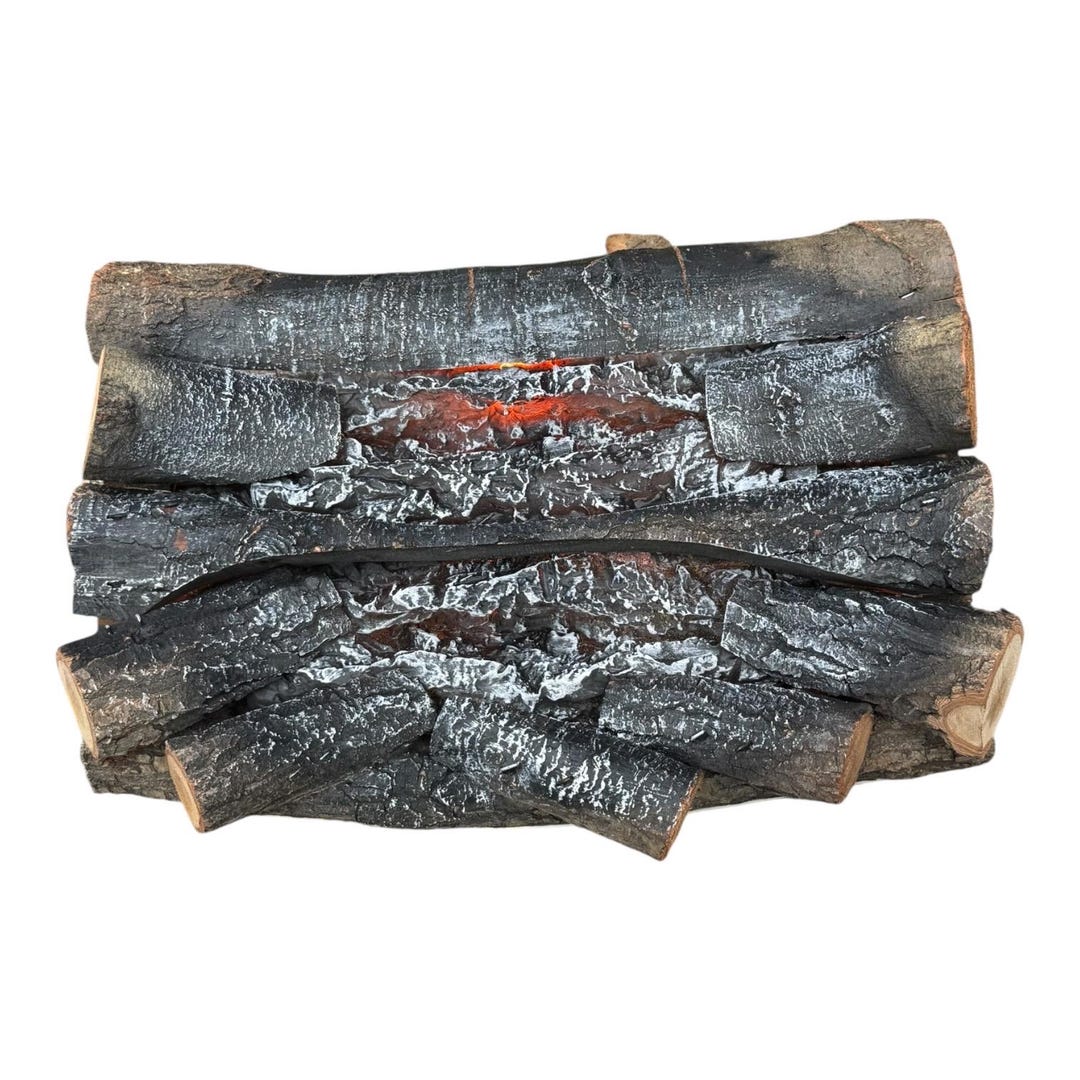 Vintage Electric Fireplace Logs: Crackling Faux Fire Insert - Etsy
