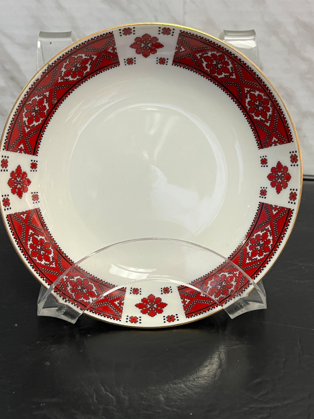 Meito Tableware Ukrainian Pattern Dessert Berry Bowl Sauce Bowl Japan Design by Firchuk Vintage ...