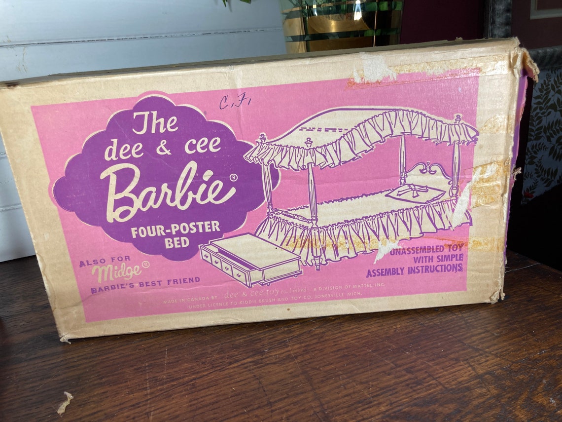 Barbie Midge Mattel Canada Suzy Goose Canopy Bed Four - Etsy