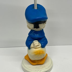 Donald Duck Table Lamp, Walt Disney Vinyl Children Kids Room ...
