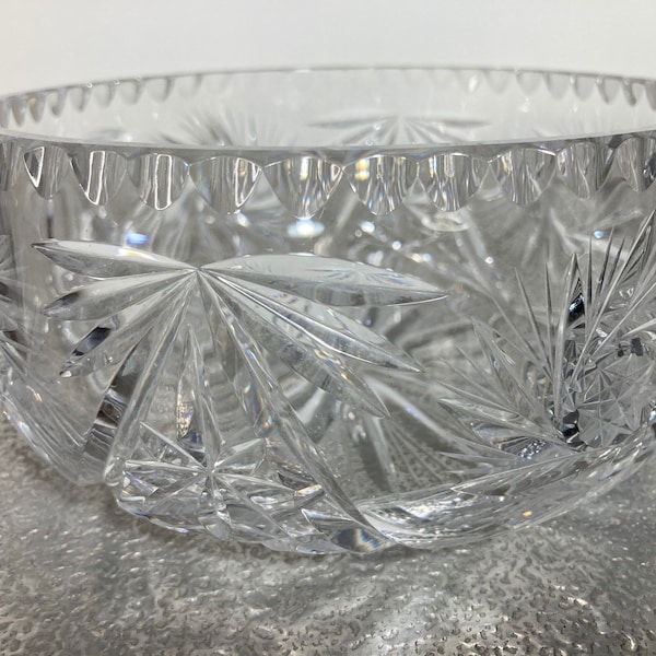 Crystal Pinwheel Serving Bowl - Etsy