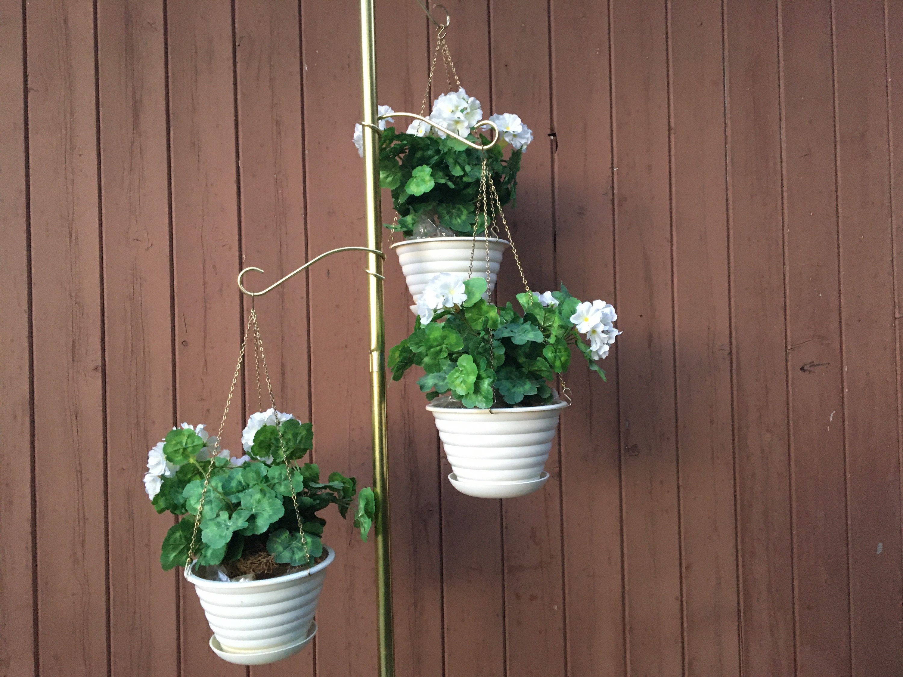 Plant Pole Plant Hanger Tension Pole Ceiling to Floor | Etsy