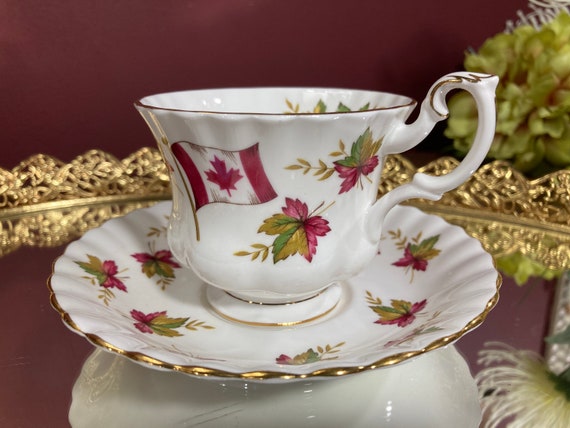 Royal Albert Canada Tea Cup Teacup and Saucer Classic | Etsy