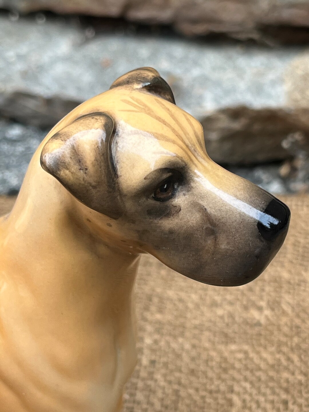 Beswick Great Dane Dog Ruler of Ouborough CH Figurine Statue Vintage ...